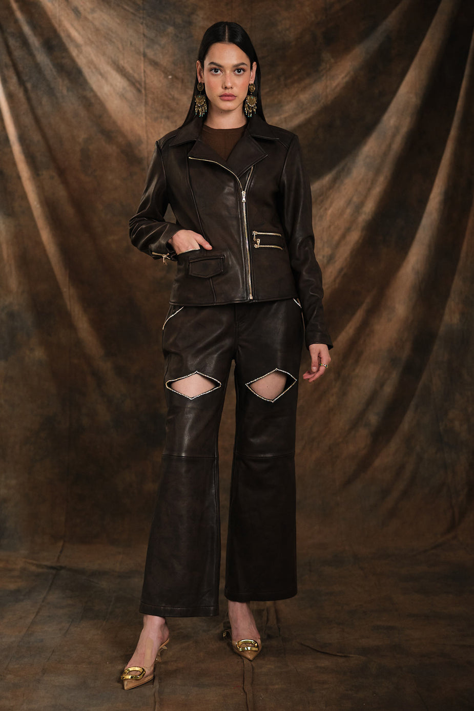 Java Leather Biker Jacket – The Leather Tailors